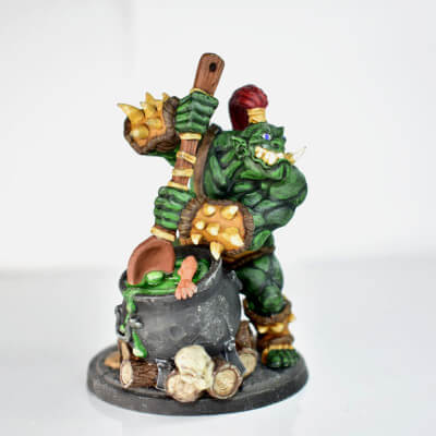 Ogre Chef Burtz Dwarfstew - 3D Model by 3DModelDesigner