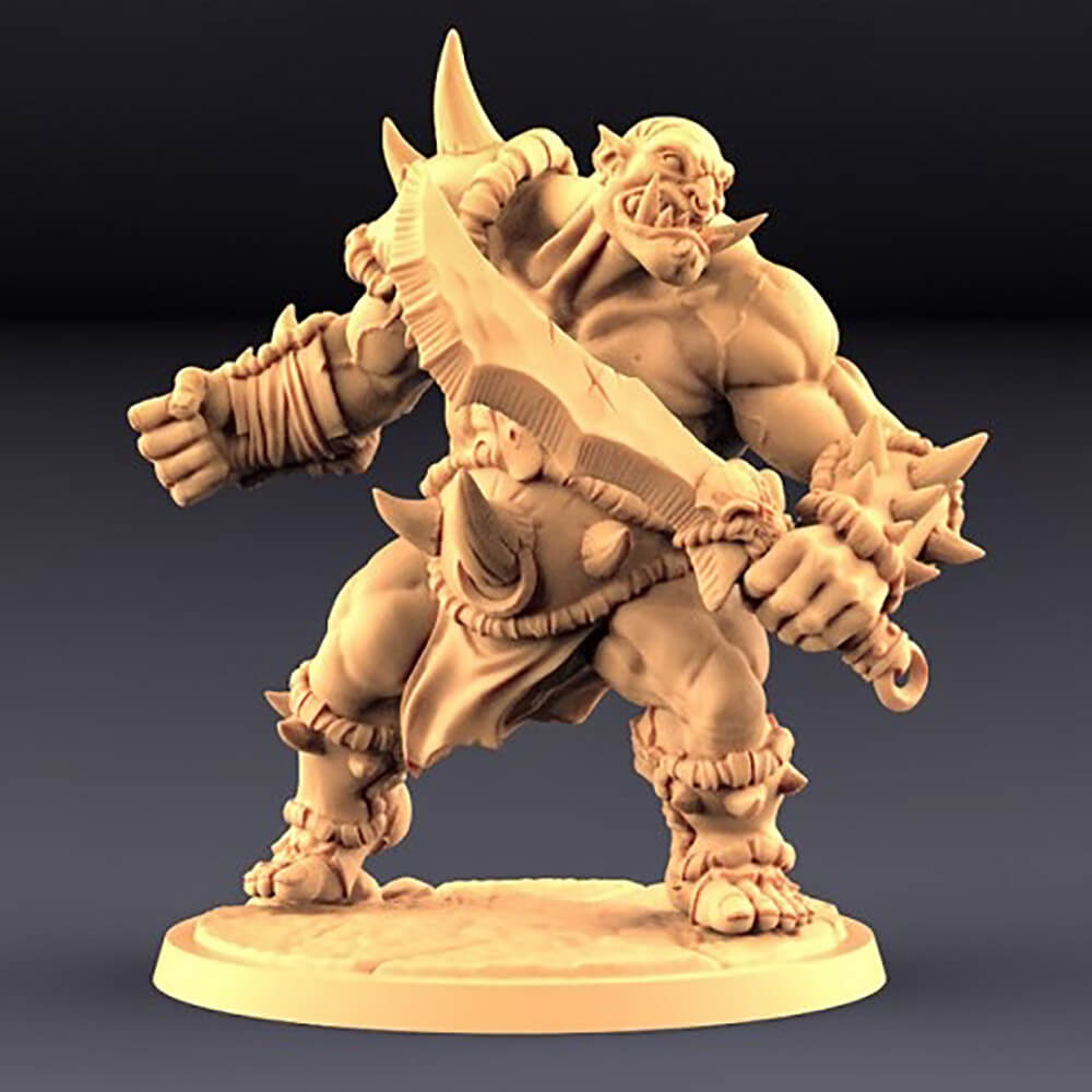 Ogre Warrior Sword - 3D Model by 3DModelDesigner