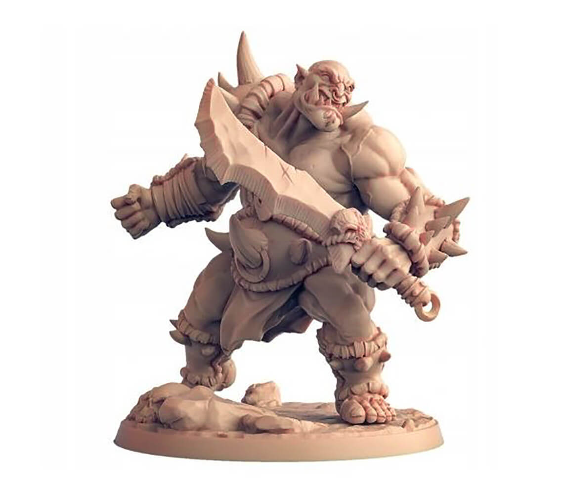 Ogre Warrior Sword - 3D Model by 3DModelDesigner