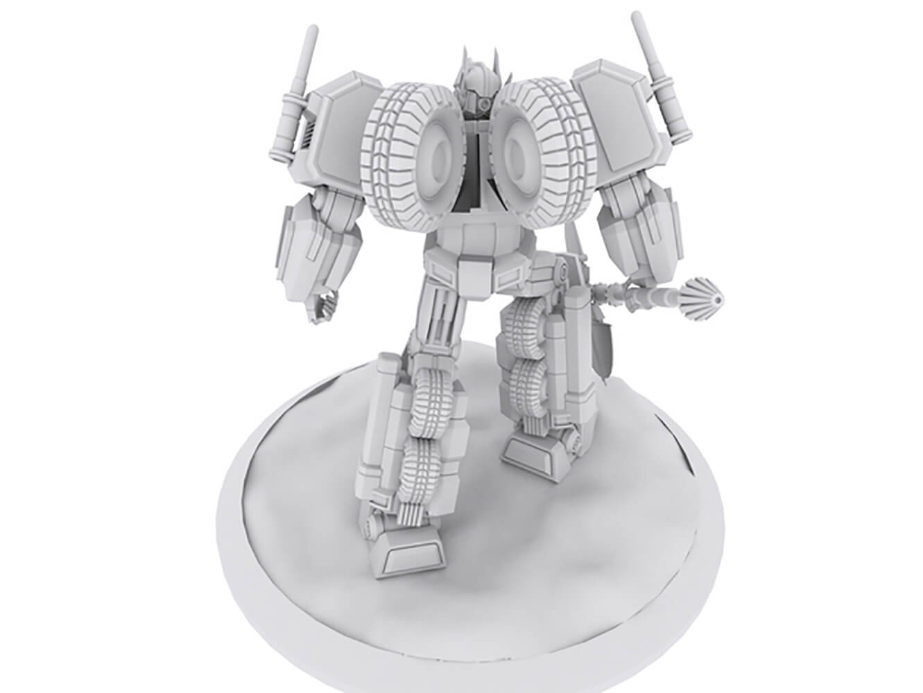 Optimus Prime War of Cybertron - 3D Model by 3DModelDesigner