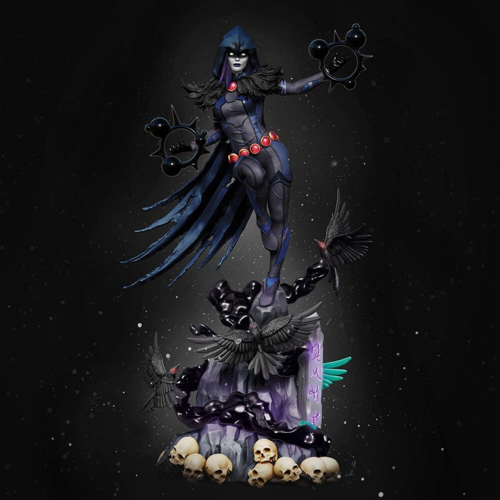 Raven Figures - 3D Model by 3DModelDesigner