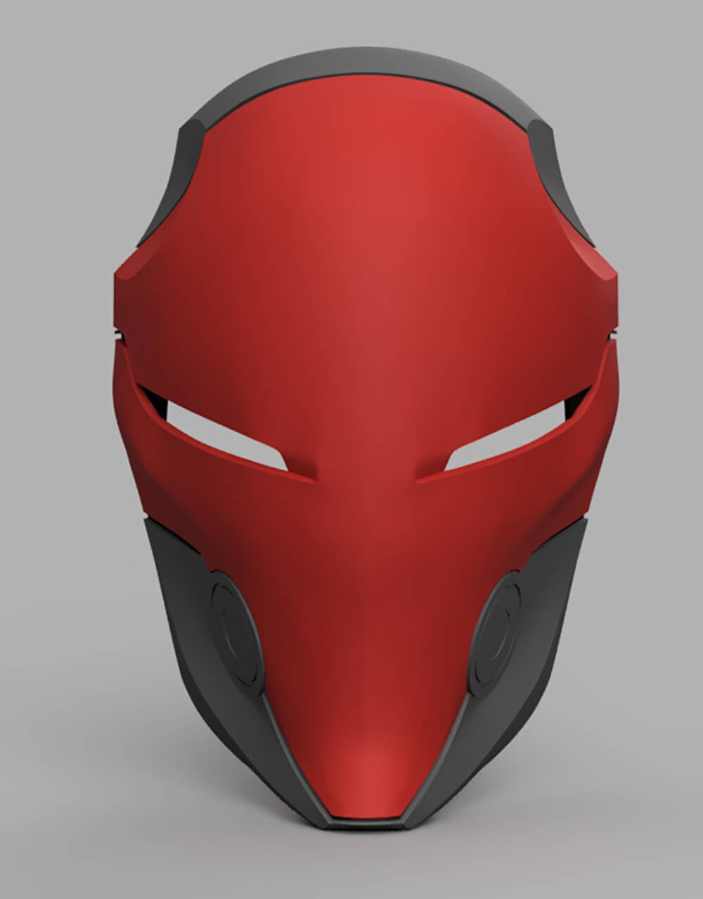 Red Hood Cyborg Ninja - 3D Print Model by 3DModelDesigner