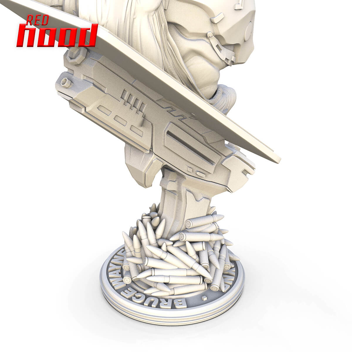 Red Hood Jason Todd Bust - 3D Print Model by 3DModelDesigner