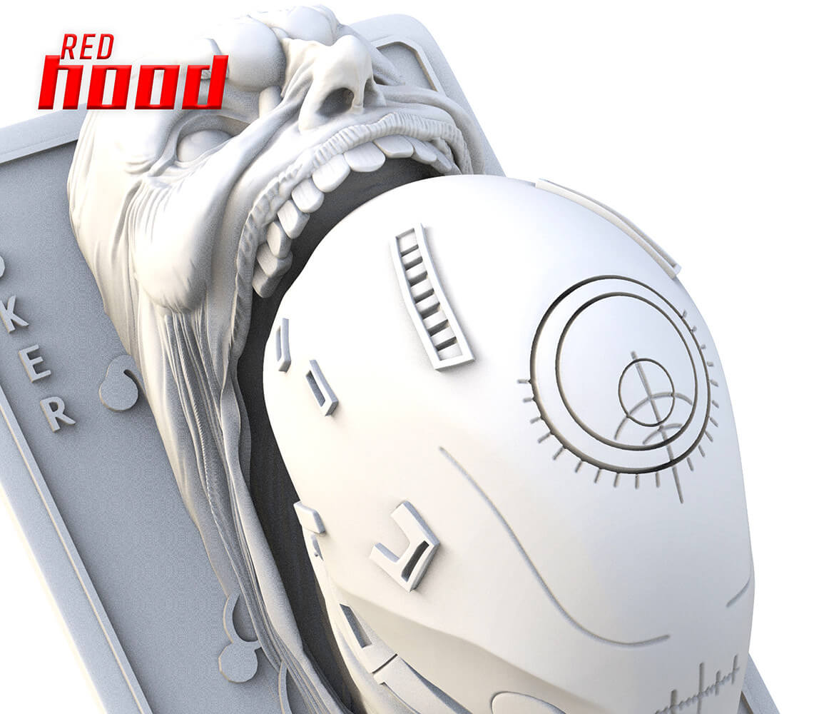 Red Hood Jason Todd Bust - 3D Model by 3DModelDesigner