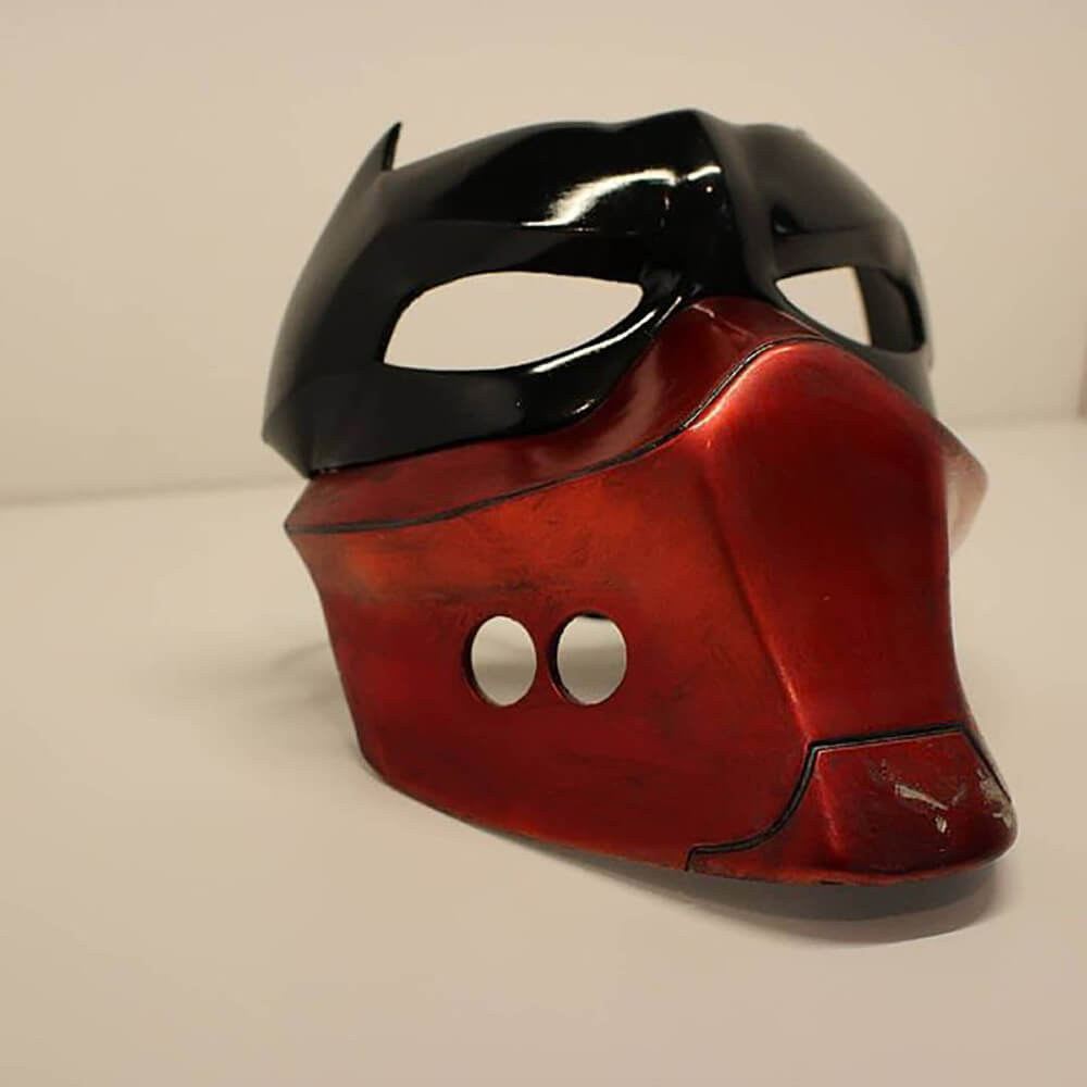 Red Hood Mask - 3D Print Model by 3DModelDesigner