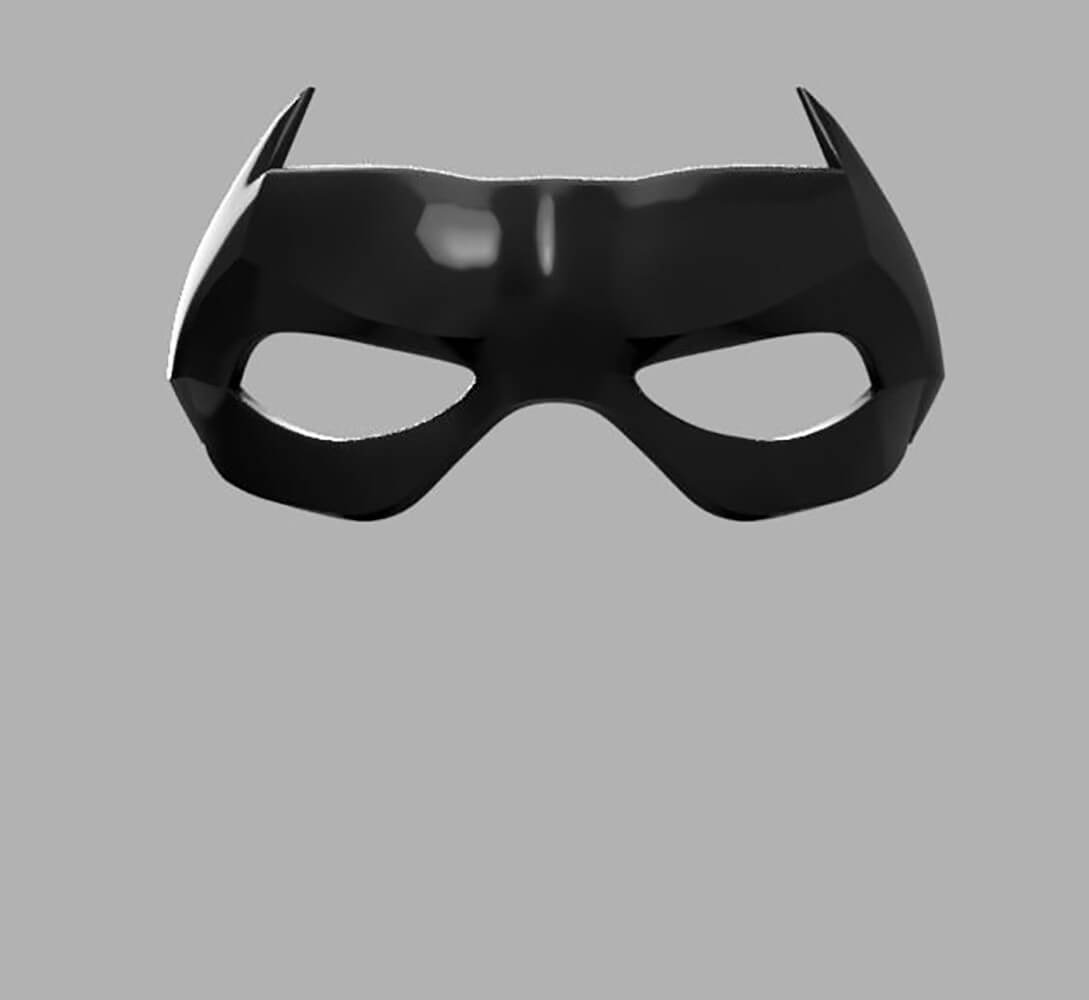 Red Hood Mask - 3D Model by 3DModelDesigner
