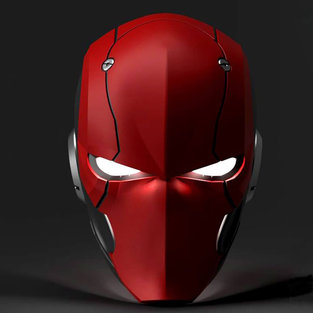 Red Ronin Helmet - 3D Model by 3DModelDesigner