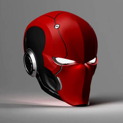 Red Hood Helmet 3d Max