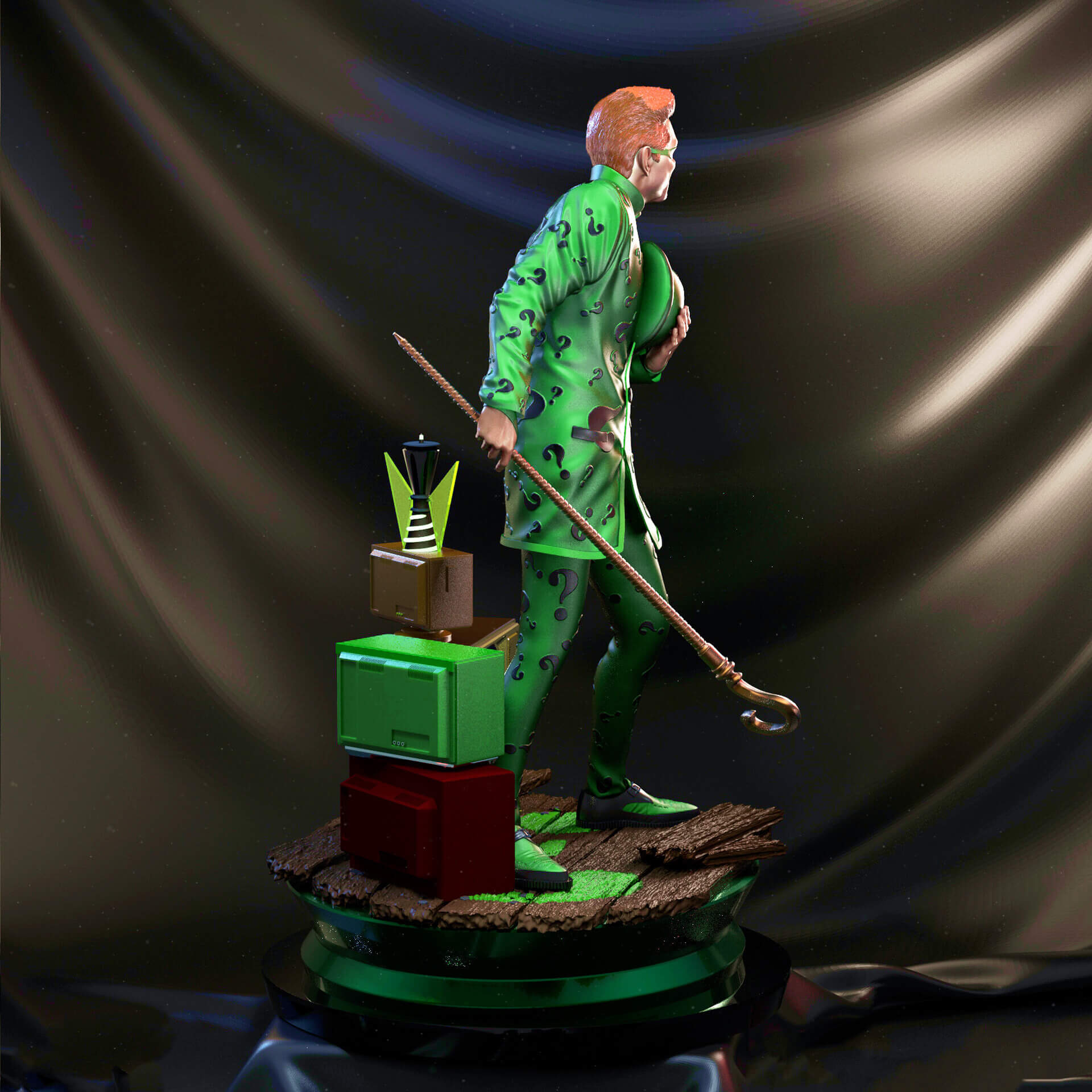 Riddler - 3D Model by 3DModelDesigner