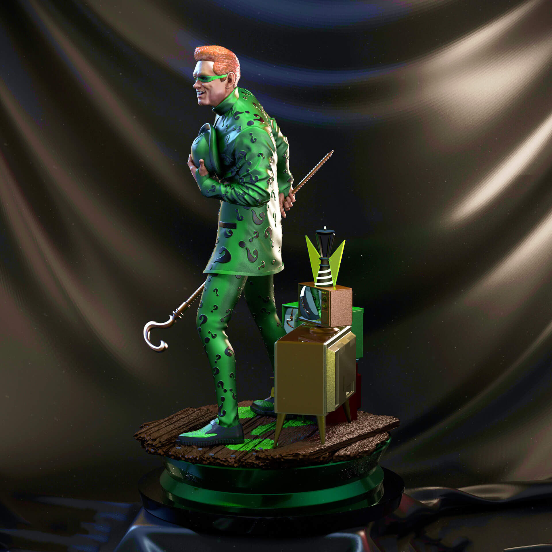 Riddler - 3D Model by 3DModelDesigner