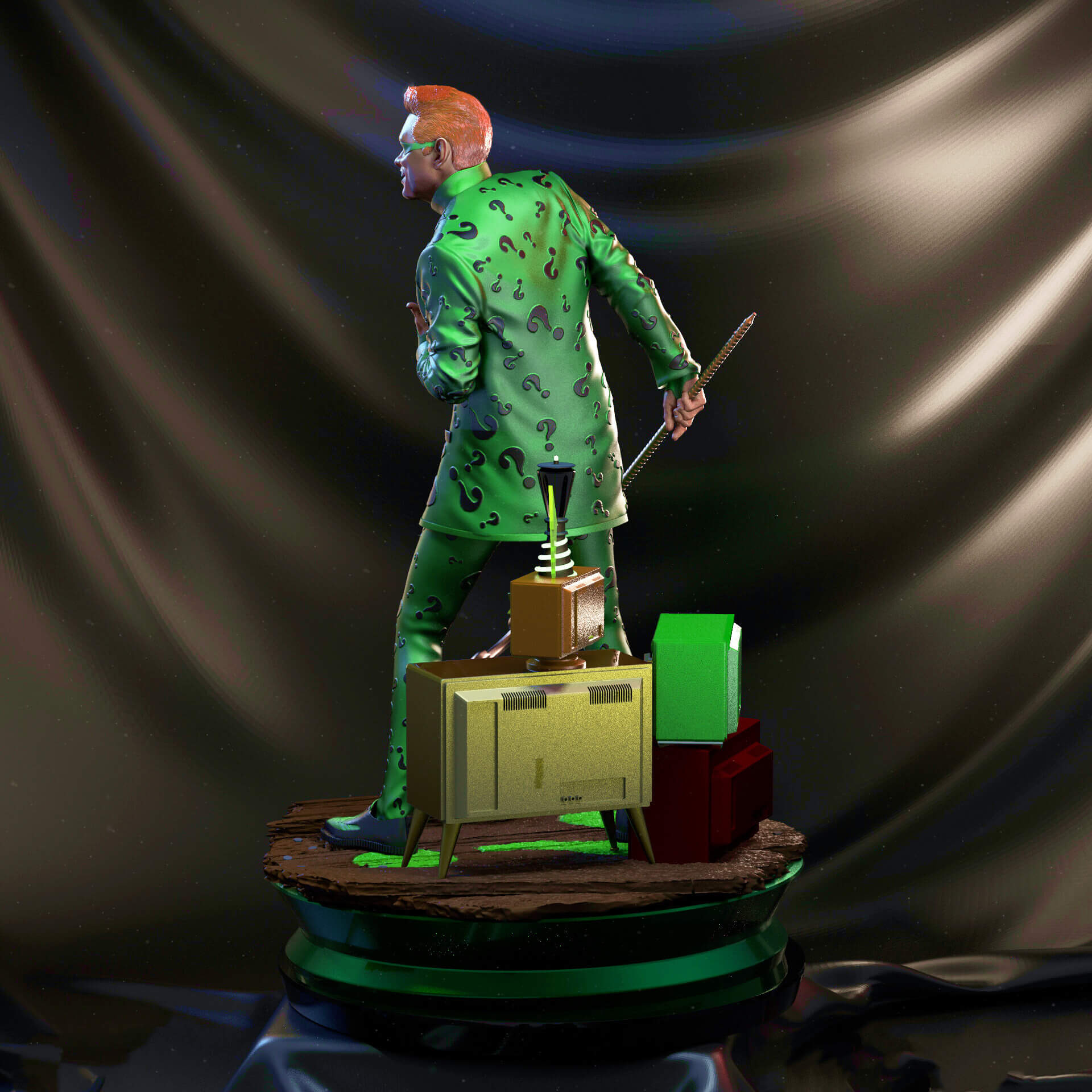 Riddler - 3D Model by 3DModelDesigner