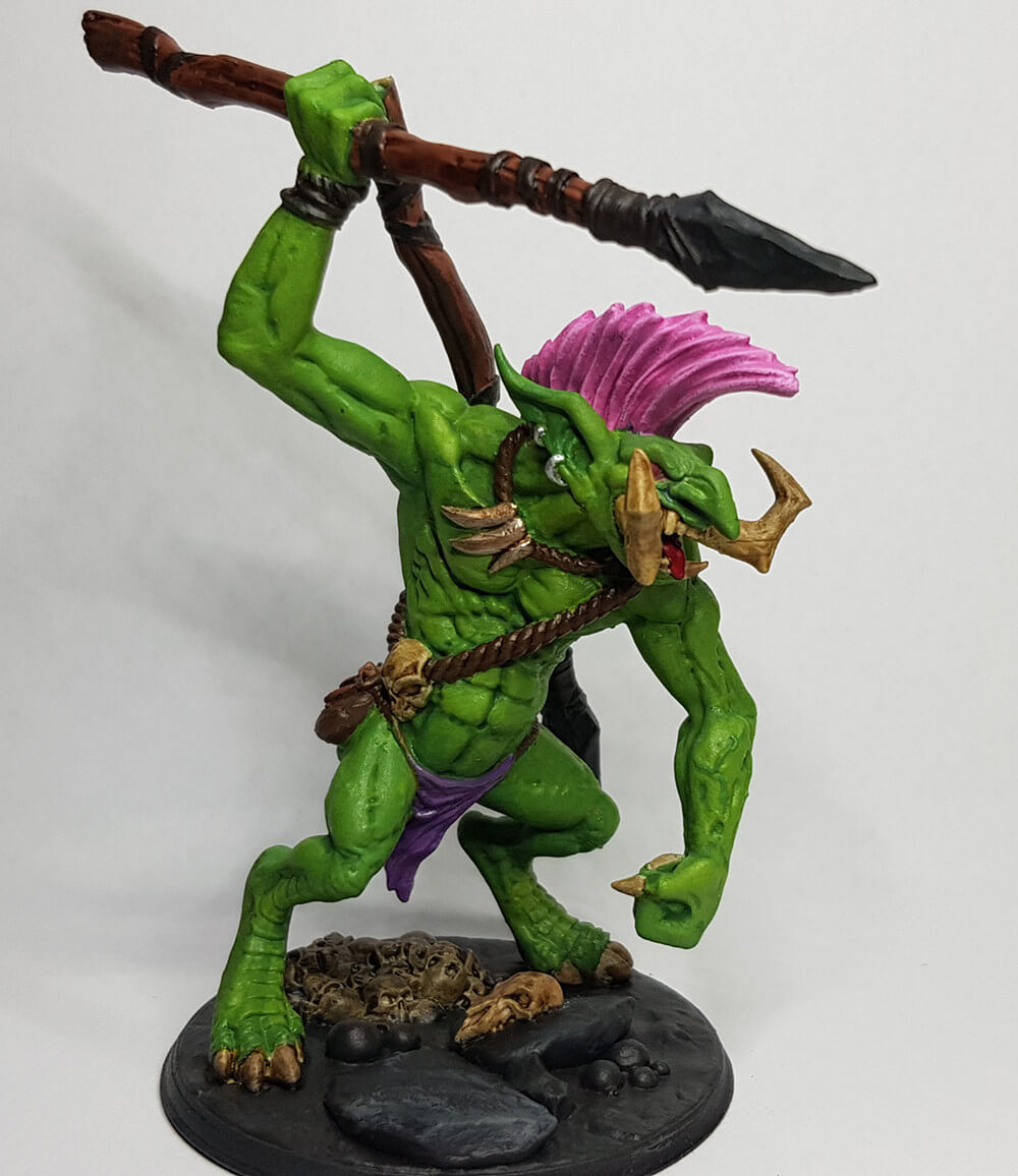 Rumpu - The Drummer Troll 3D Model by 3DModelDesigner