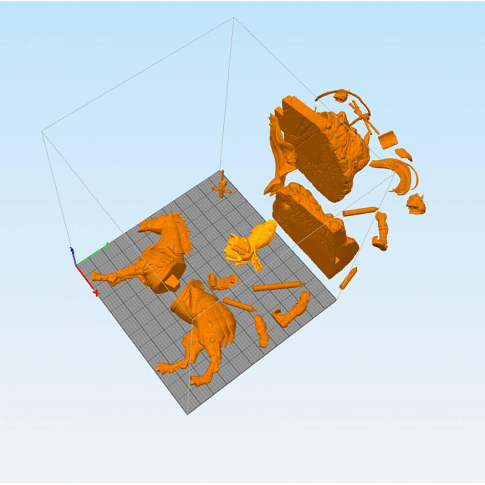 Samurai Batman - 3D Model by 3DModelDesigner