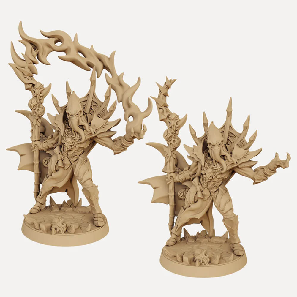 Slathos The Soul Stealer - 3D Print Model by 3DModelDesigner