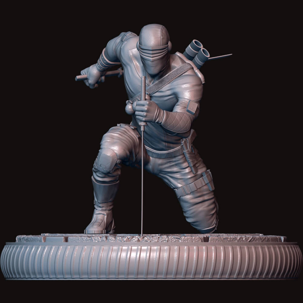 Snake Eyes (Snake Eyes) - 3D Print Model by 3DModelDesigner