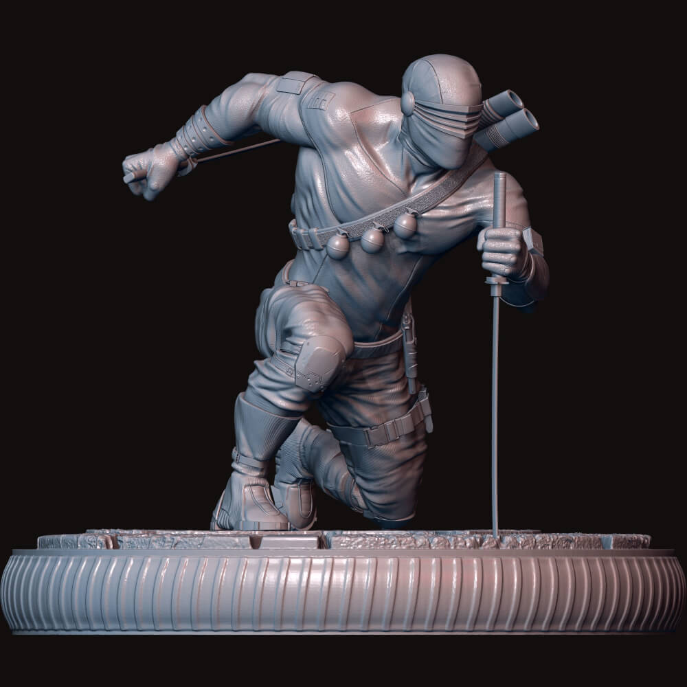 Snake Eyes (Snake Eyes) - 3D Print Model by 3DModelDesigner
