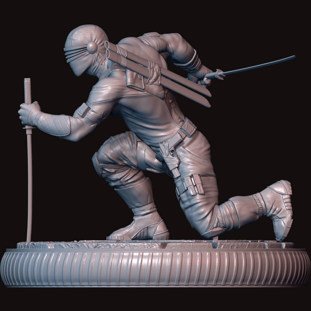 Snake Eyes (Snake Eyes) - 3D Print Model by 3DModelDesigner