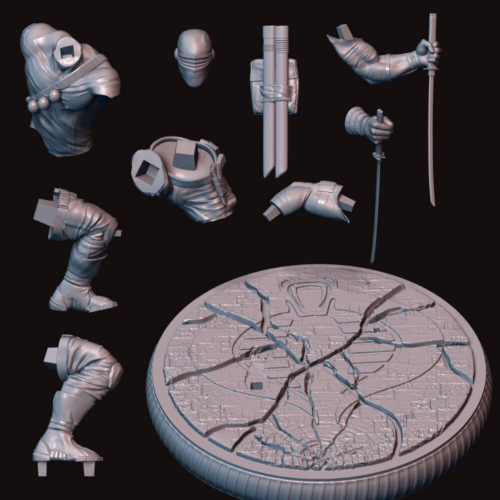 Snake Eyes (Snake Eyes) - 3D Print Model by 3DModelDesigner