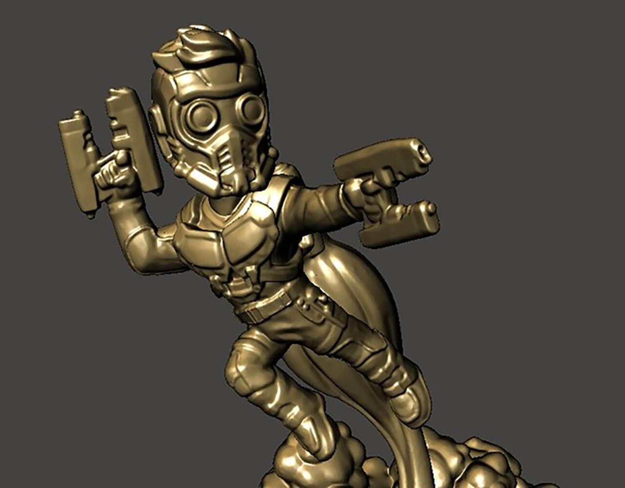Star Lord Statues - 3D Print Model by 3DModelDesigner