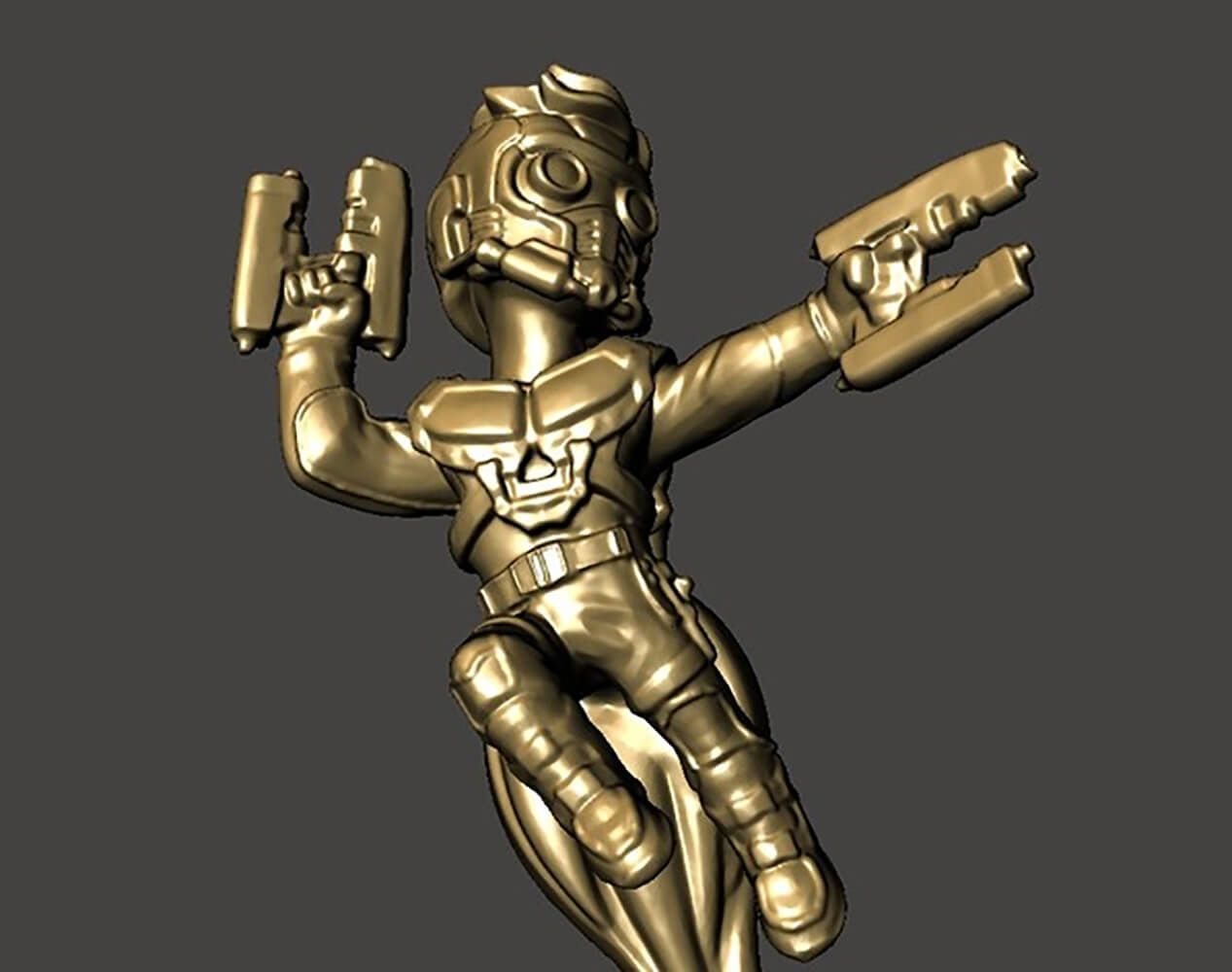 Star Lord Statues - 3D Print Model by 3DModelDesigner