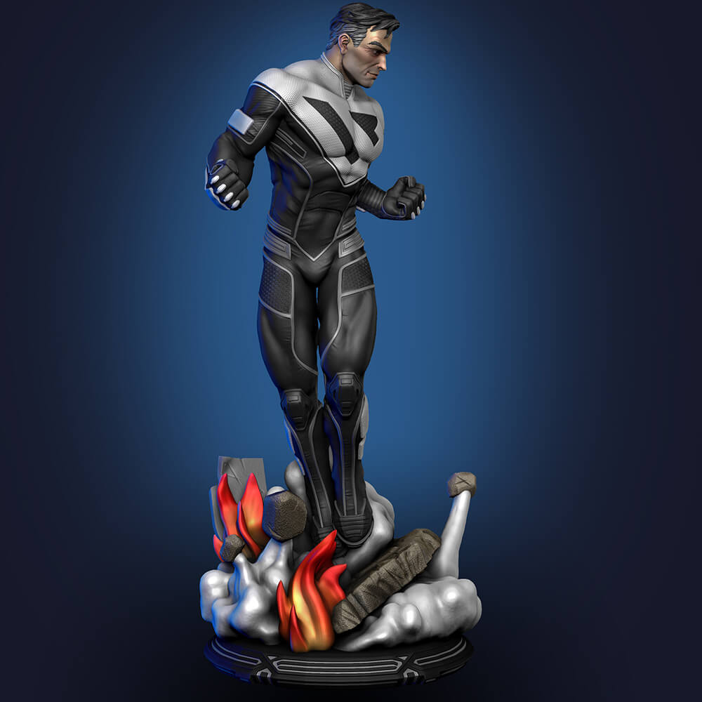 Superman Beyond Fan Art - 3D Model by 3DModelDesigner