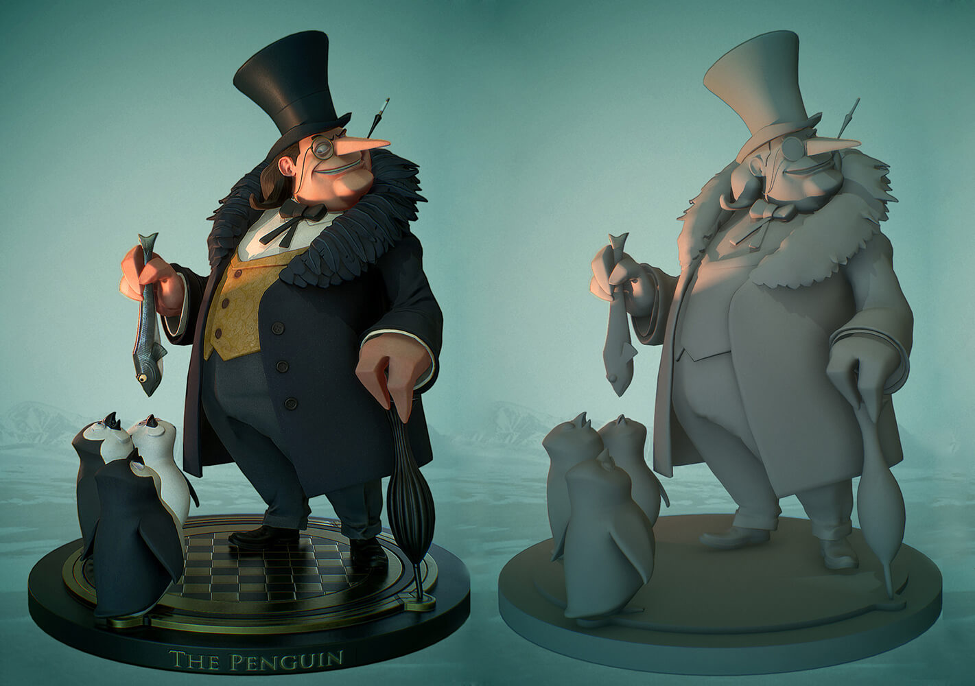The Penguin (The Penguin) - 3D Model by 3DModelDesigner