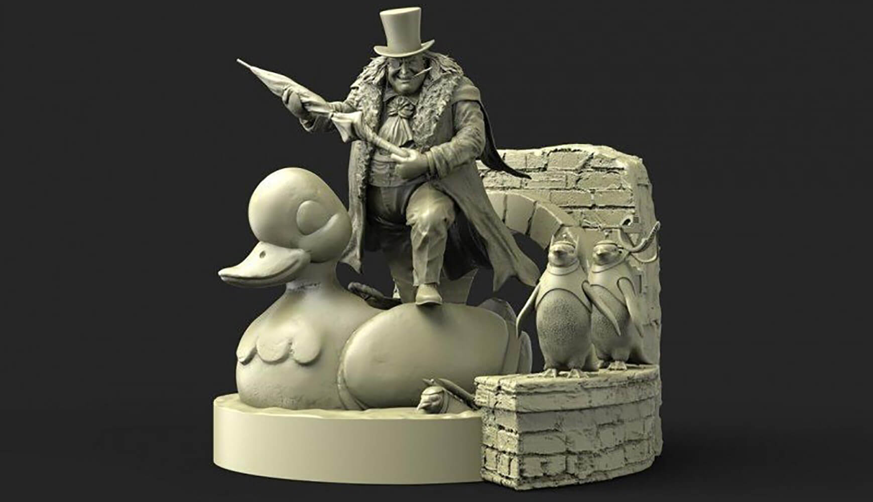 The Penguin (The Penguin) - 3D Model by 3DModelDesigner