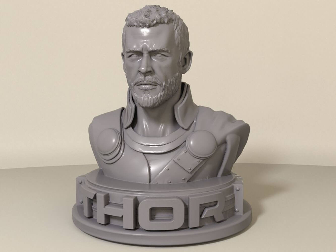 Thor Bust Thor Bust - 3D Model by 3DModelDesigner