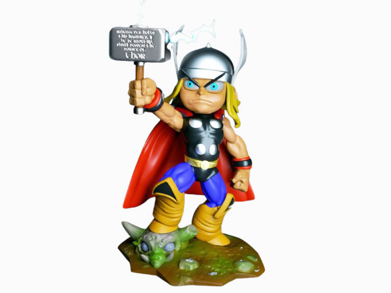 Thor Chibi - 3D Model by 3DModelDesigner