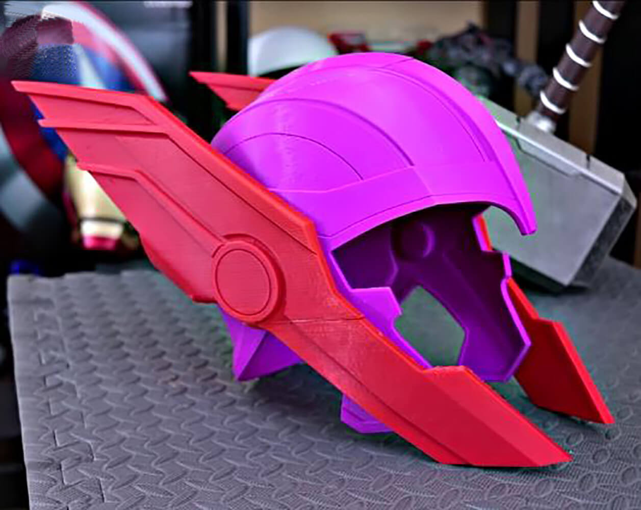 Thor Ragnarok Helmet - 3D Model by 3DModelDesigner