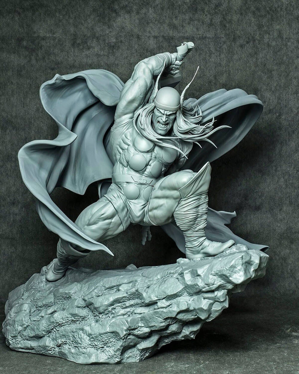 Thor Statue Thor Statue - 3D Model by 3DModelDesigner