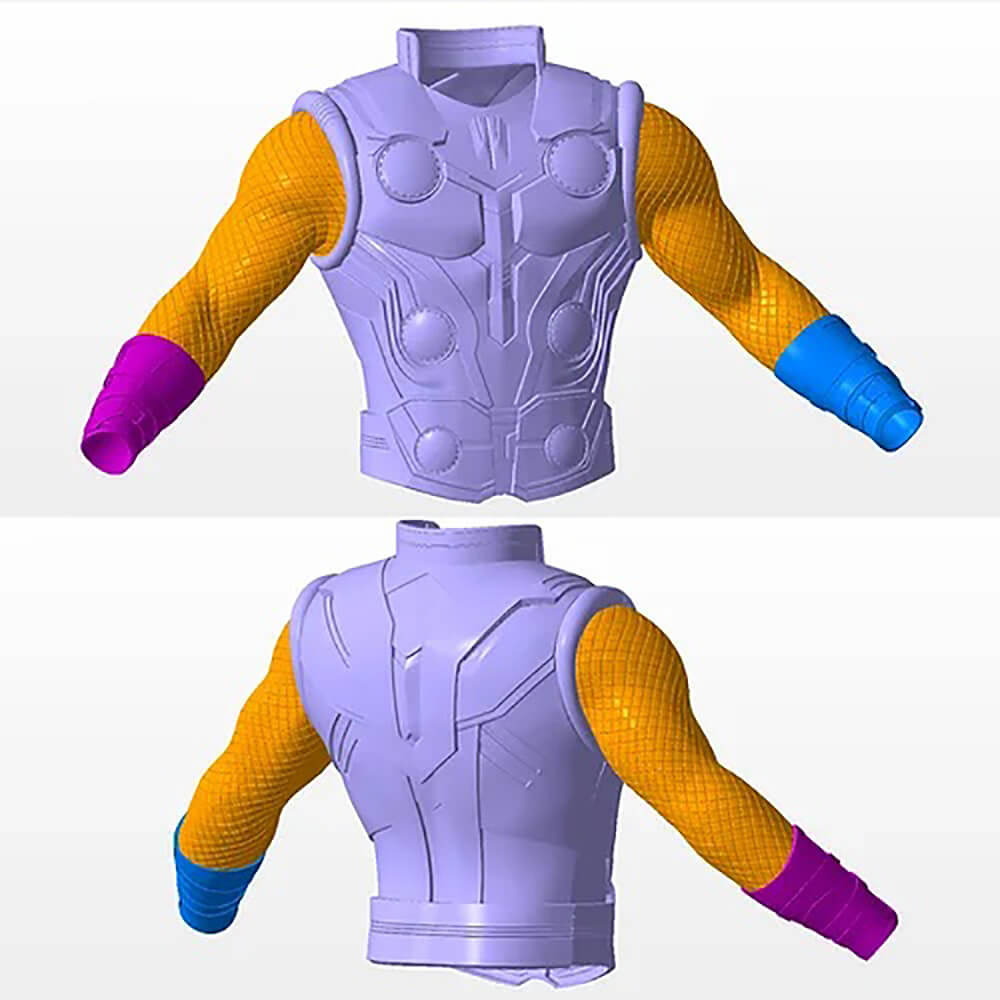 Thor Vest Armor - 3D Model by 3DModelDesigner