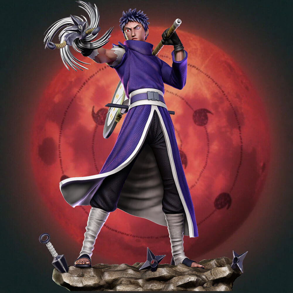 Uchiha Obito - Naruto 3D Model by 3DModelDesigner