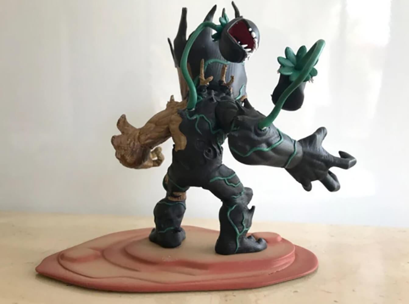 Venom Groot Statues - 3D Model by 3DModelDesigner