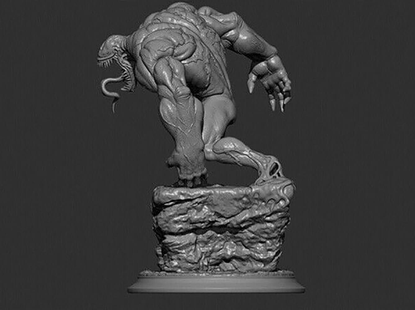 Venom Statue - 3D Print Model by 3DModelDesigner