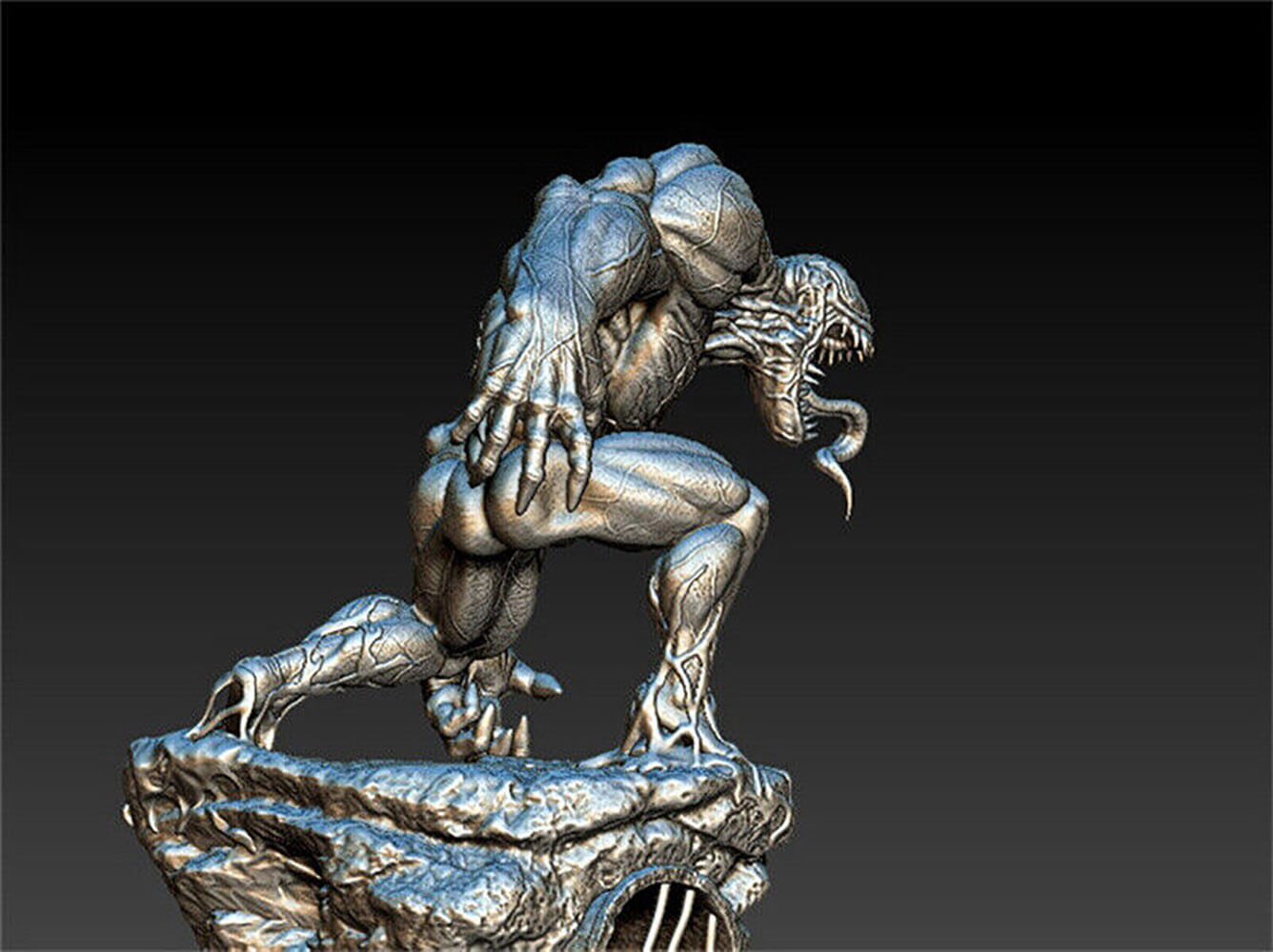 Venom Statue - 3D Print Model by 3DModelDesigner