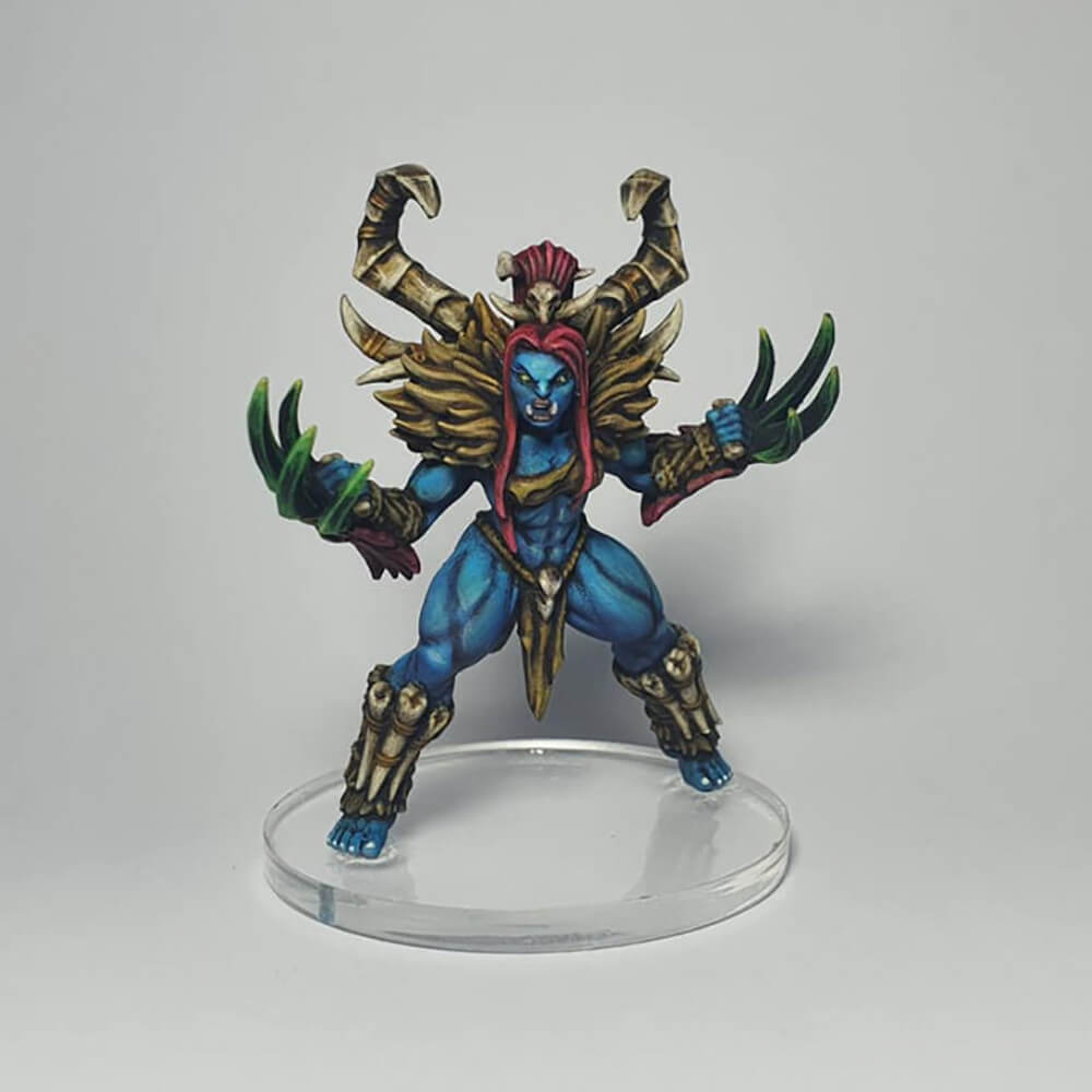 Vesdra The Shaman - Lady Orc Shaman 3D Print Model by 3DModelDesigner