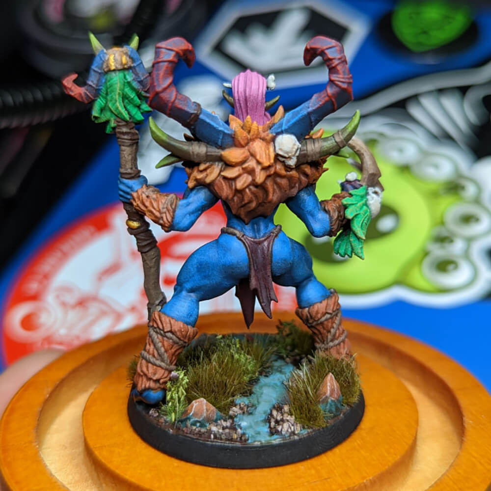 Vesdra The Shaman - Lady Orc Shaman 3D Print Model by 3DModelDesigner