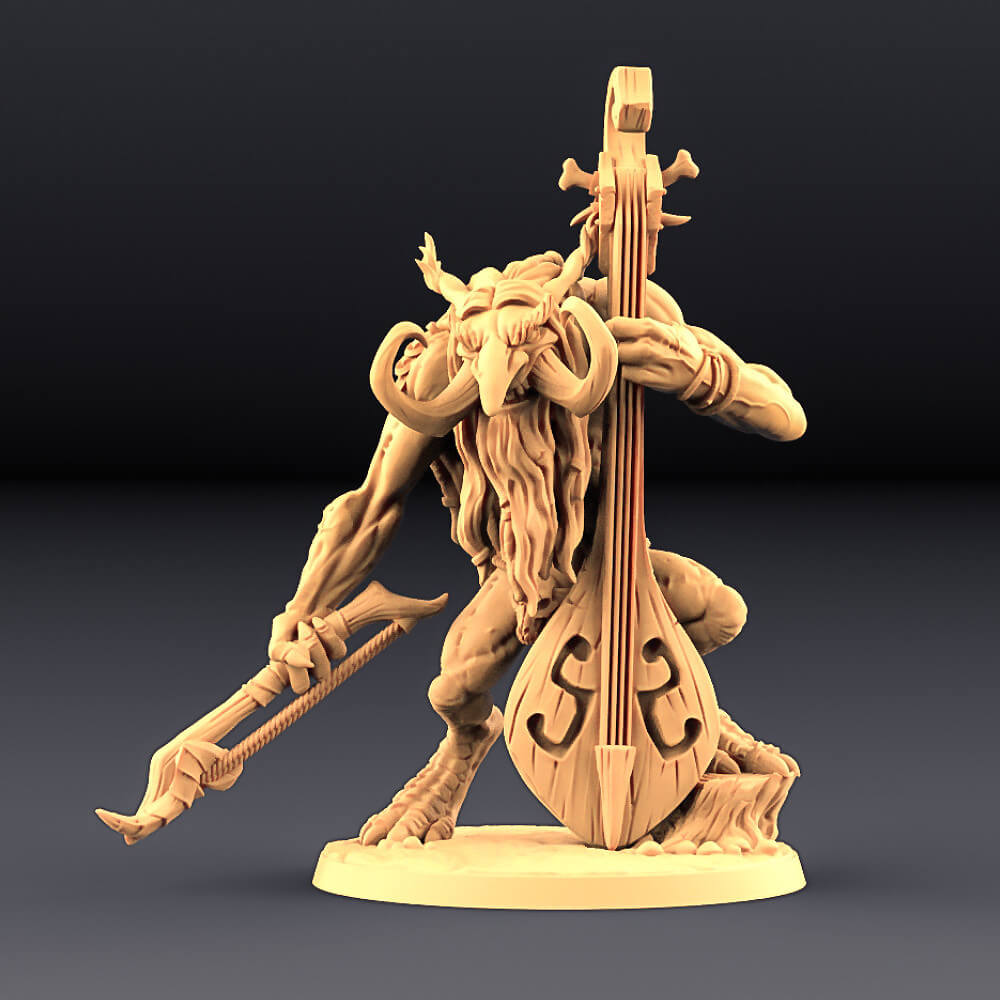 Zukki - The Cellist Troll - Musician and Warrior Troll 3D Model by ...