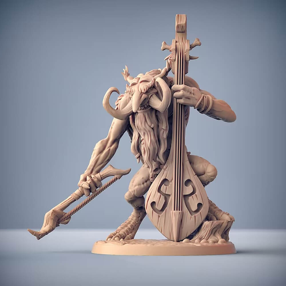 Zukki - The Cellist Troll - Musician and Warrior Troll 3D Model by ...