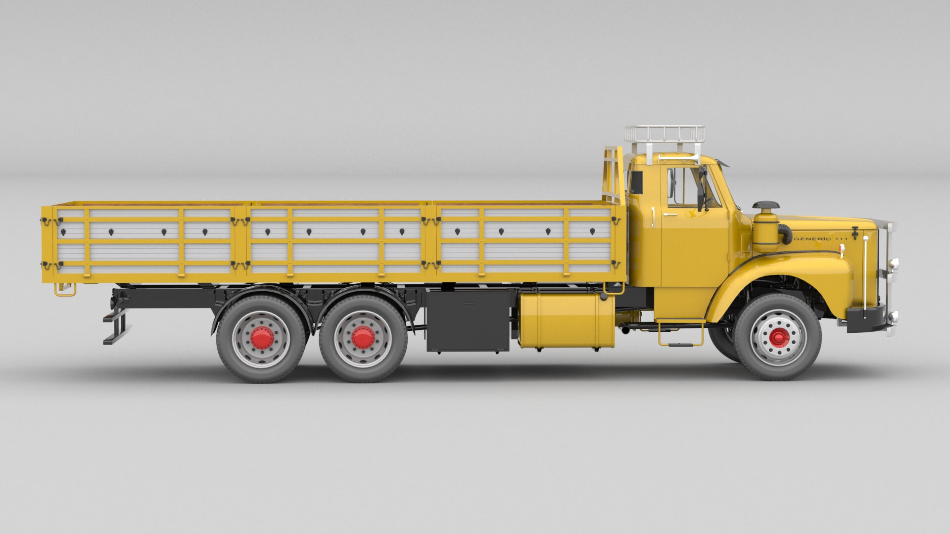 1975 Truck Bed - 3D Model by 3dmodelgarage