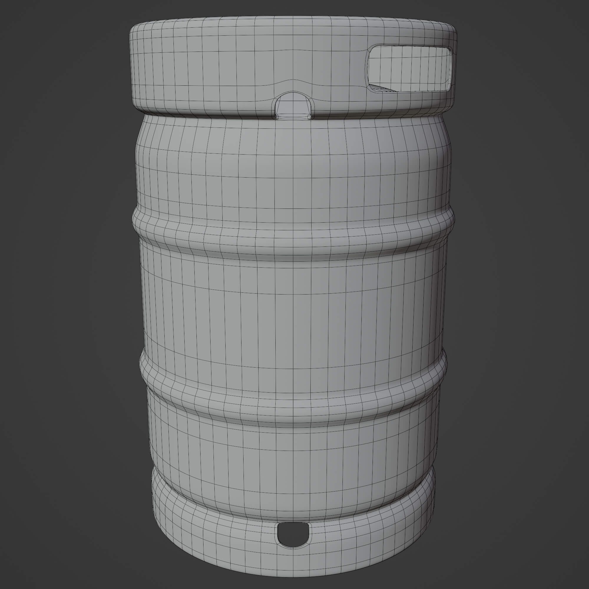 Beer Keg 3D Model by 3DModelingCorp
