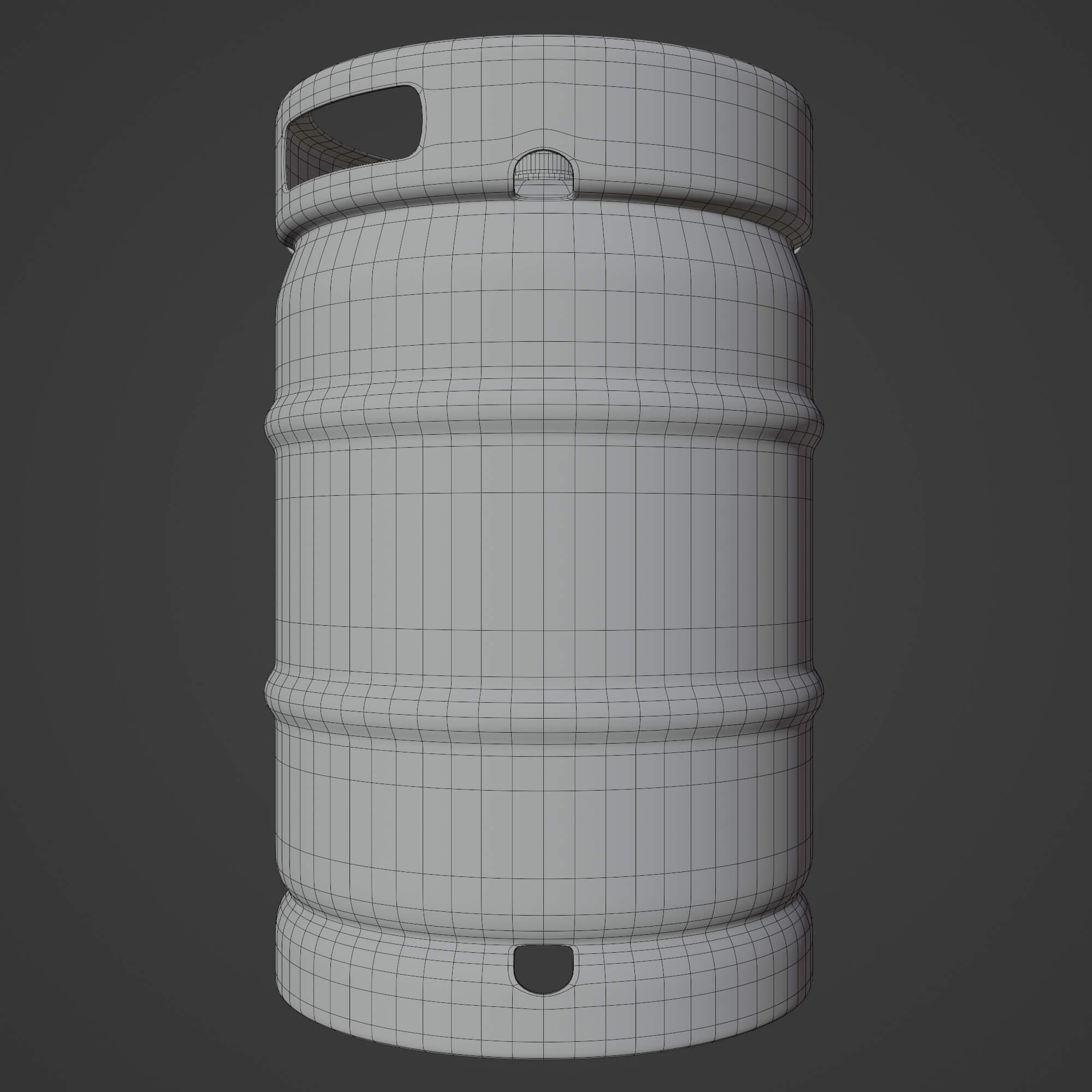 Beer Keg 3D Model by 3DModelingCorp