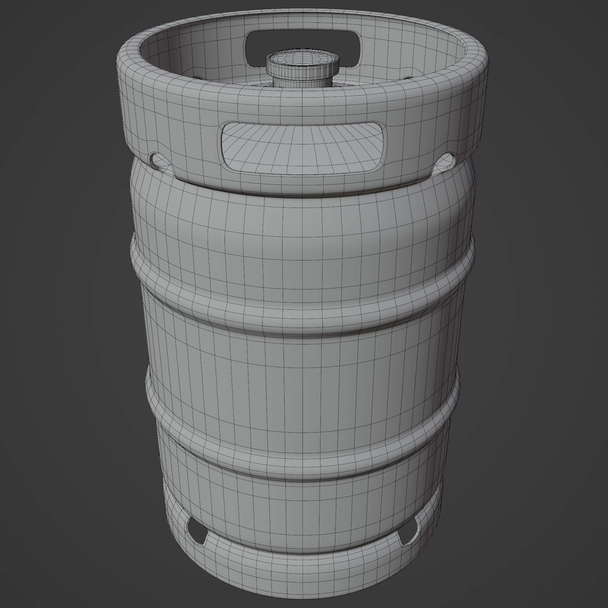 Beer Keg 3D Model by 3DModelingCorp