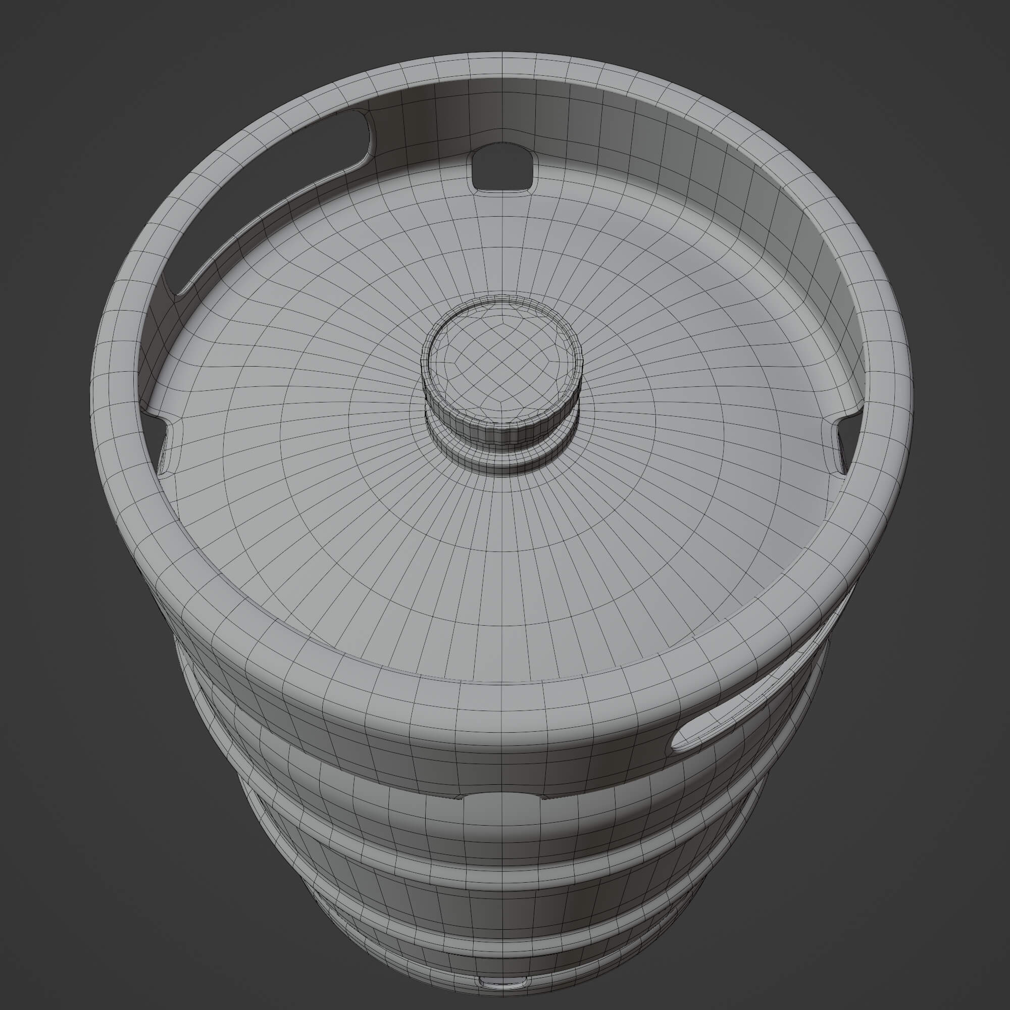 Beer Keg 3D Model by 3DModelingCorp
