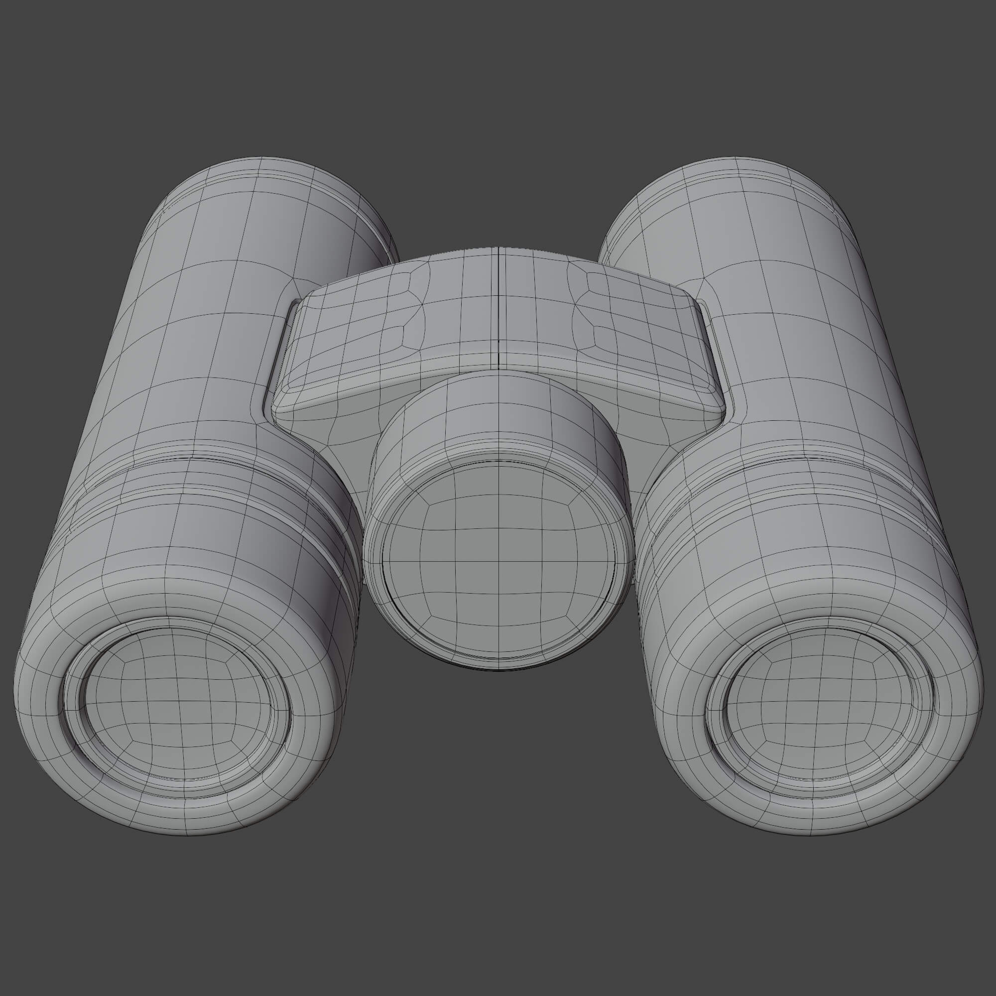 Black Binocular - 3D Model by 3DModelingCorp