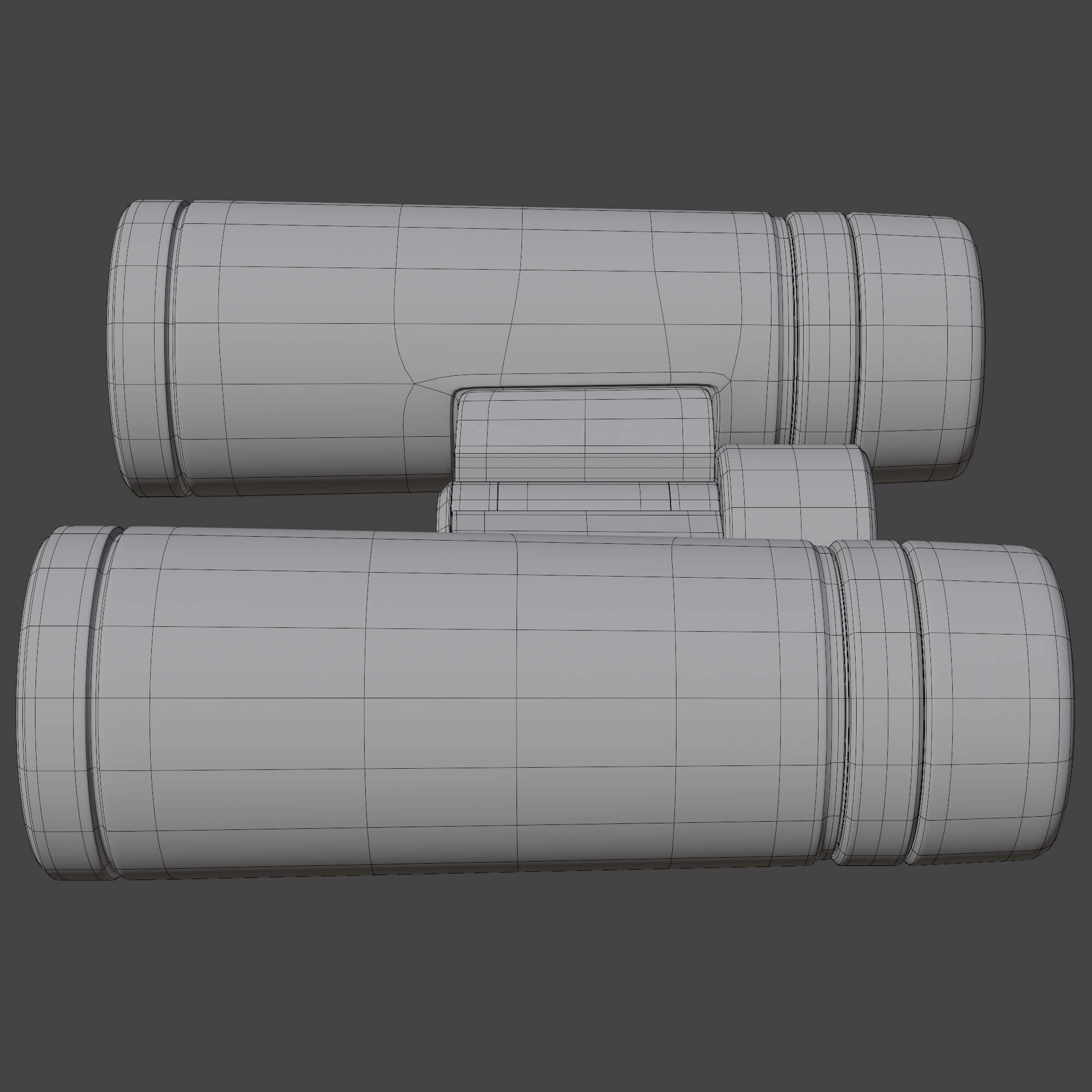 Black Binocular - 3D Model by 3DModelingCorp