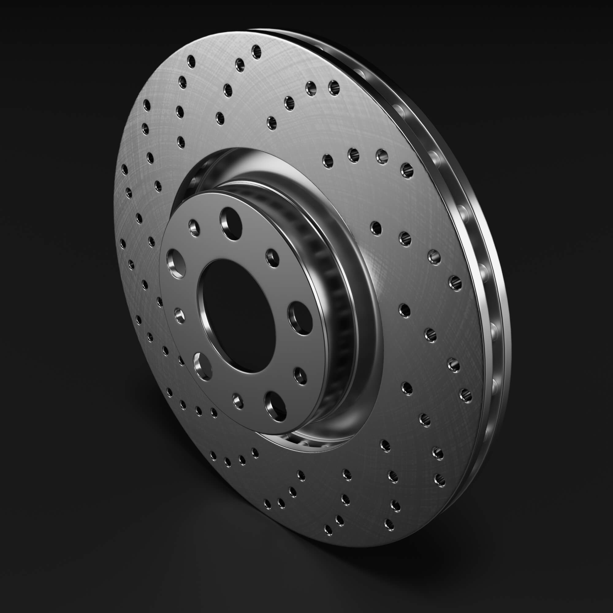 Brake Disc Rotor - 3D Model by 3DModelingCorp