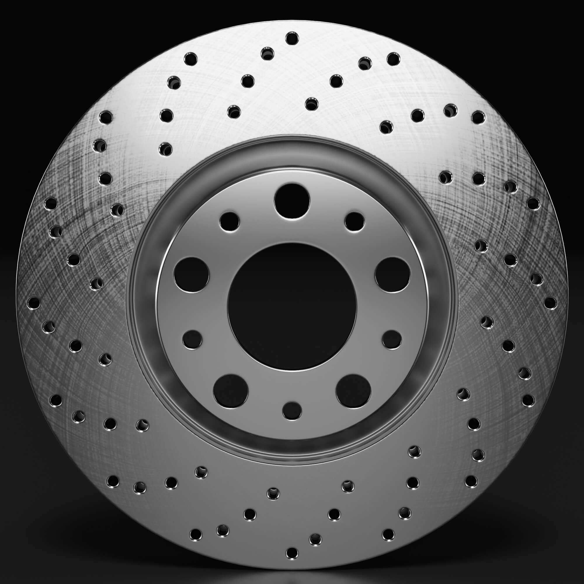 Brake Disc Rotor - 3D Model by 3DModelingCorp