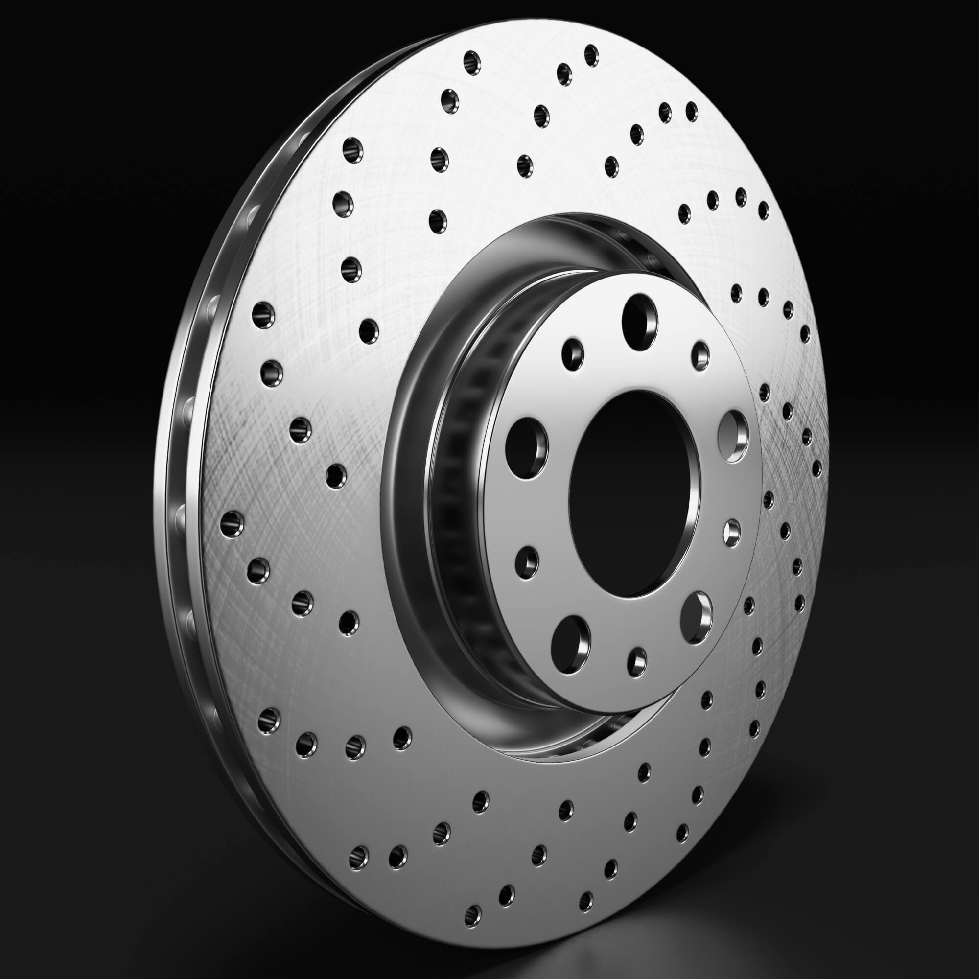 Brake Disc Rotor - 3D Model by 3DModelingCorp